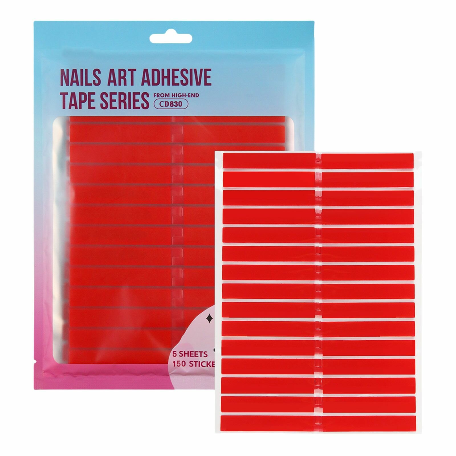 Чистая двусторонняя лента для нажатия на гвозди сетки прочные липкие монтажные ленты