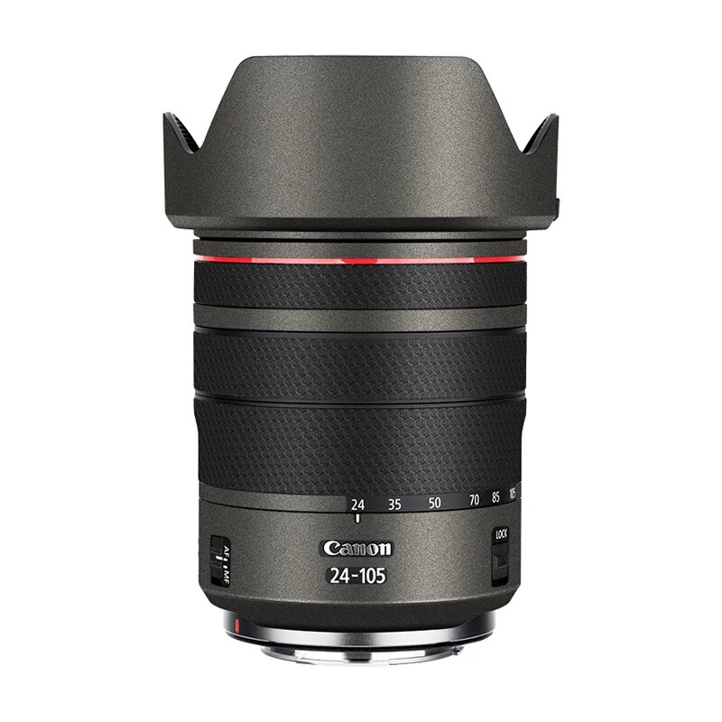 Защитная пленка JJC для объектива Canon RF 24-105mm f/4 L IS USM - Глубокий золотисто-серый, 3M, противозабрызгивающая,