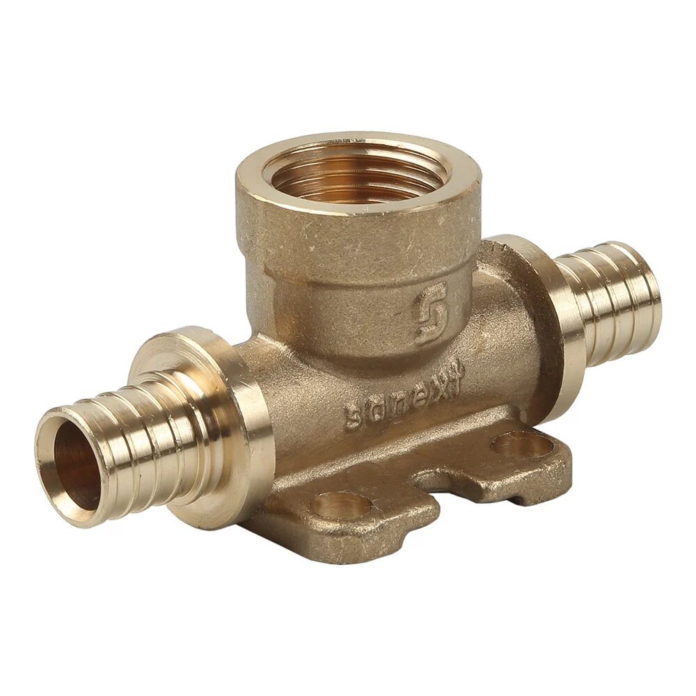 Тройник аксиальный SANEXT с внутренней резьбой 20мм х 1/2' х 20мм 4915