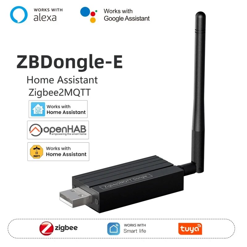 Tuya Smart ZigBee 3.0 Dongle-E USB Шлюз — фото 1