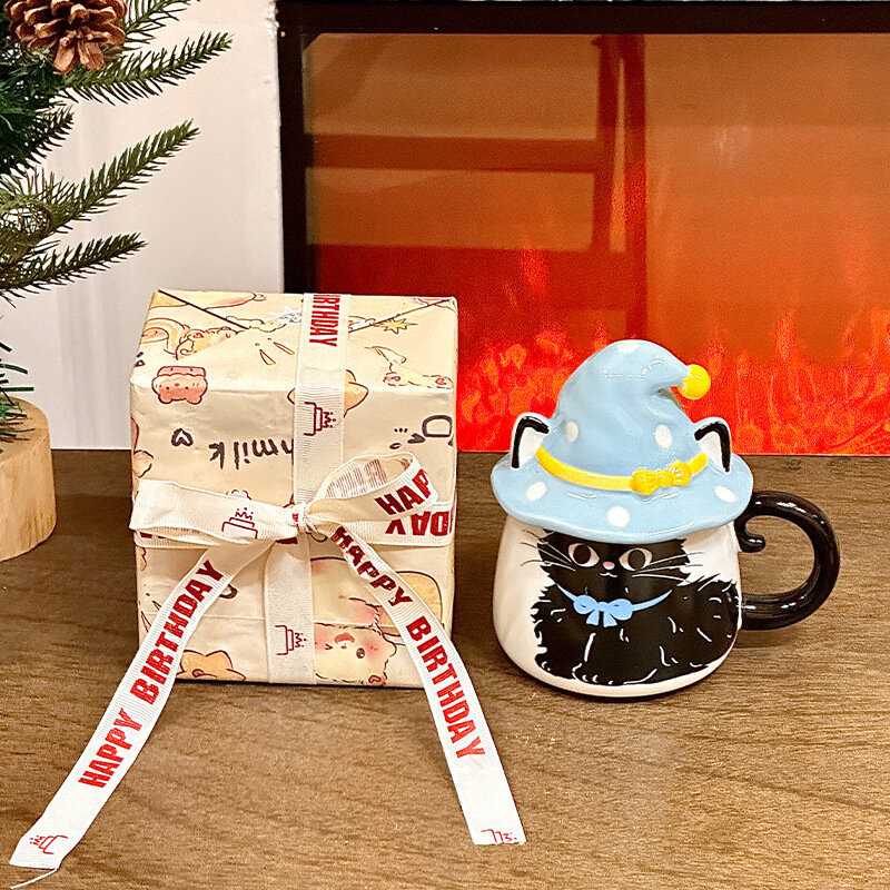 Подарок на день рождения для девочек, практичный небольшой презент, высокая эстетическая ценность, милая керамическая кружка, изысканный подарок для лучших подруг.
