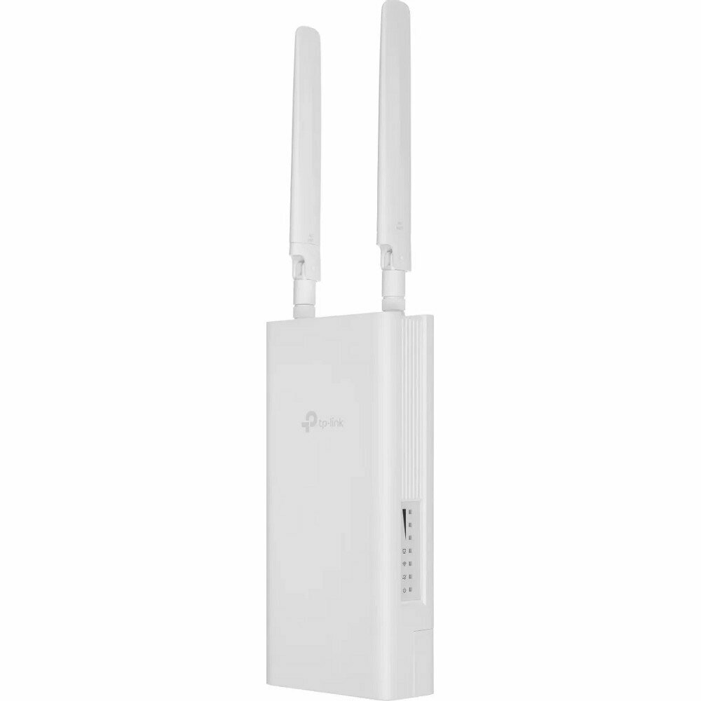 Wi-Fi Роутер 4G TP-Link TL-MR100-Outdoor уличный, 2.4ГГц N300, LTE 150Мбит/с, RJ45 100Мбит/с, 1xNanoSIM