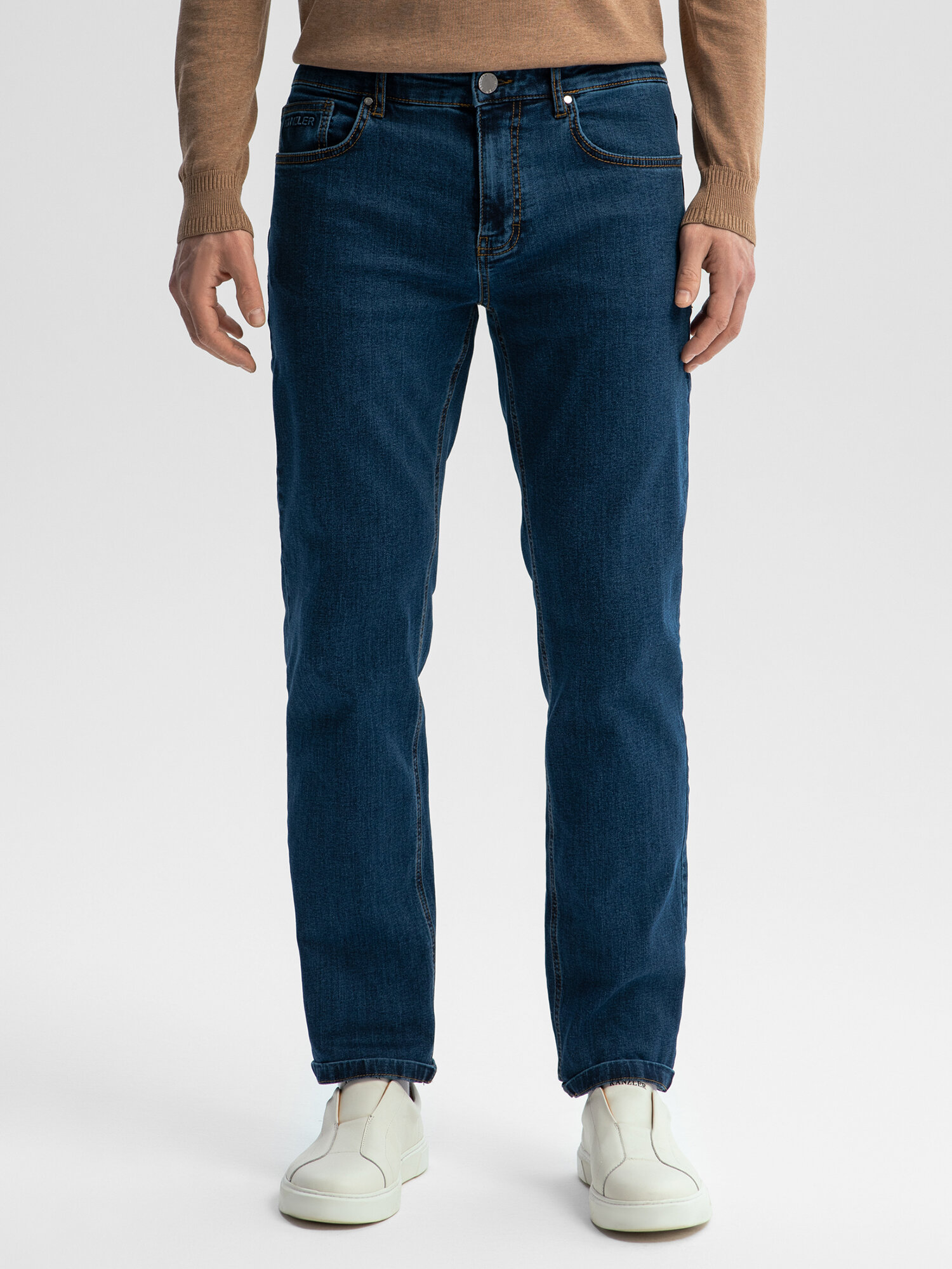 Джинсы широкие 