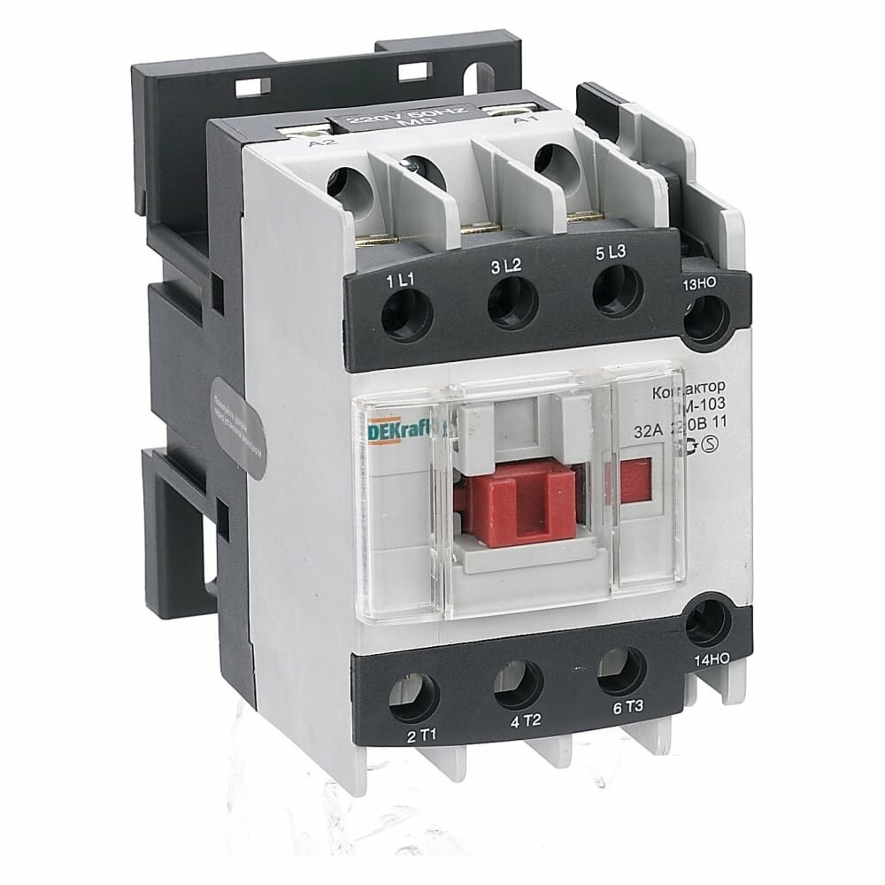 Контактор DEKraft КМ-103 32А 220В АС3