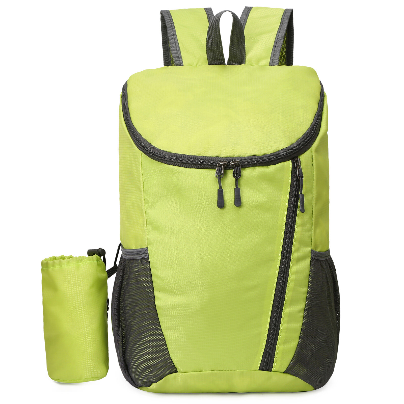 20L Сумка рюкзак folding Backpack Water Repellent для Cycling Camping Climbing Hiking Traveling Schooling, цвет Black Grey Light Blue Dark Blue Green Orange, материал Nylon, размер 28*20*42 cm, вес 160 г, количество 1 шт