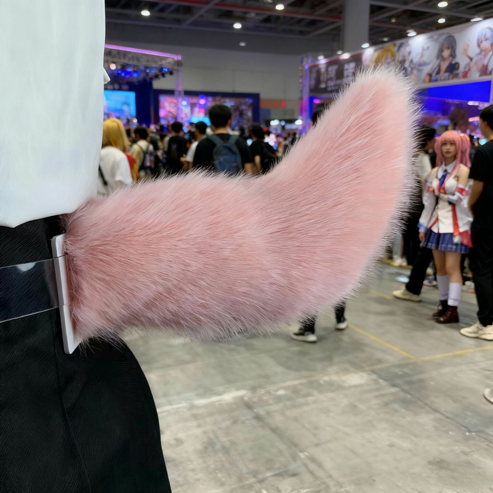 Электрический лисий хвост, движущийся, различные хвосты для домашних животных, косплей, выставка, хвост для выступлений, реквизит, хвост для DIY