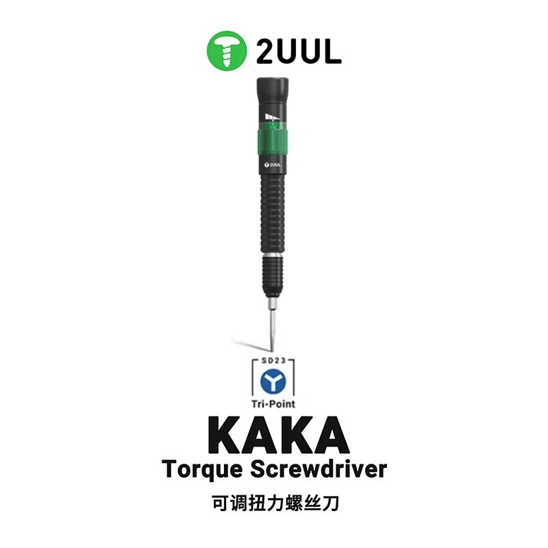 Регулируемая динамометрическая отвертка 2UUL KAKA с магнитным крестом набор бит для SD23 Tri-point