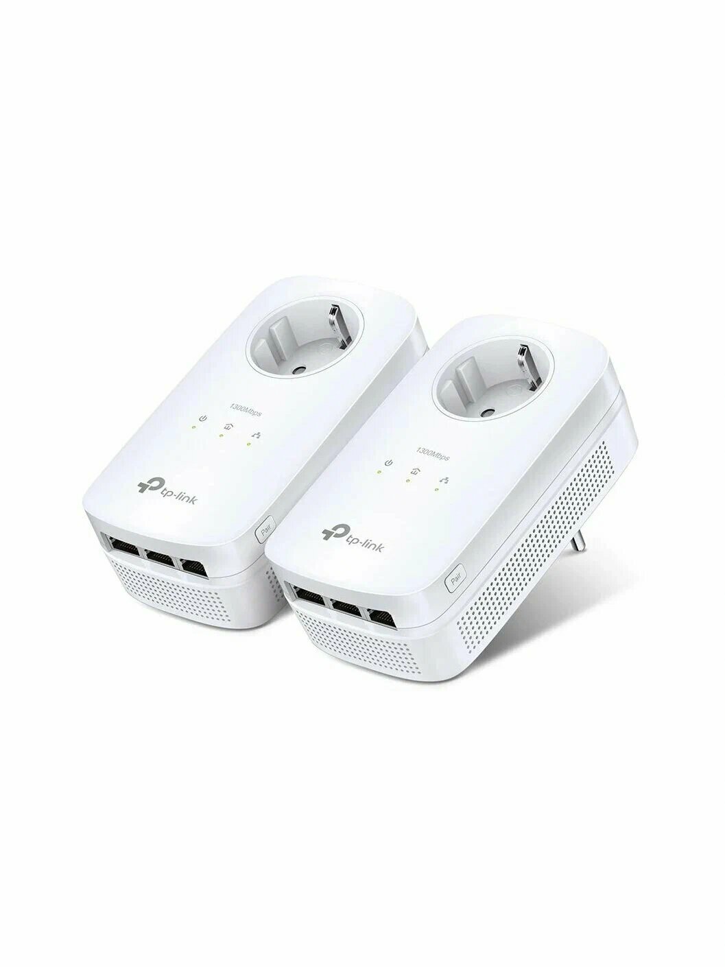 Сетевой адаптер TP-Link Powerline TL-PA8030P, для передачи данных и питания, комплект