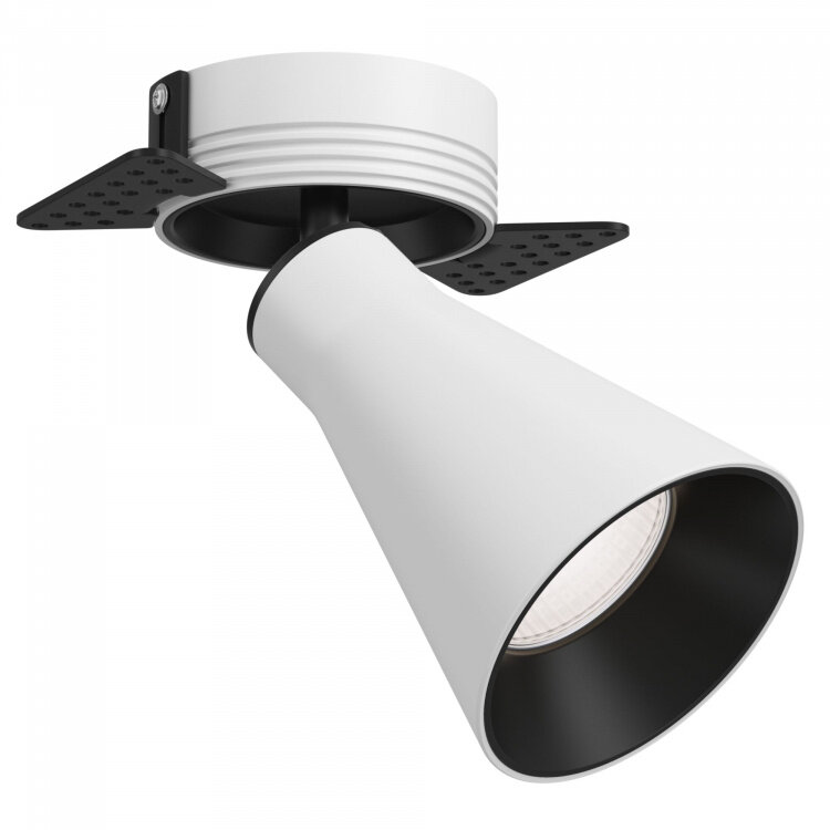 Встраиваемый Светильник Maytoni Technical Virar C060CL-1W Белый, Алюминий.