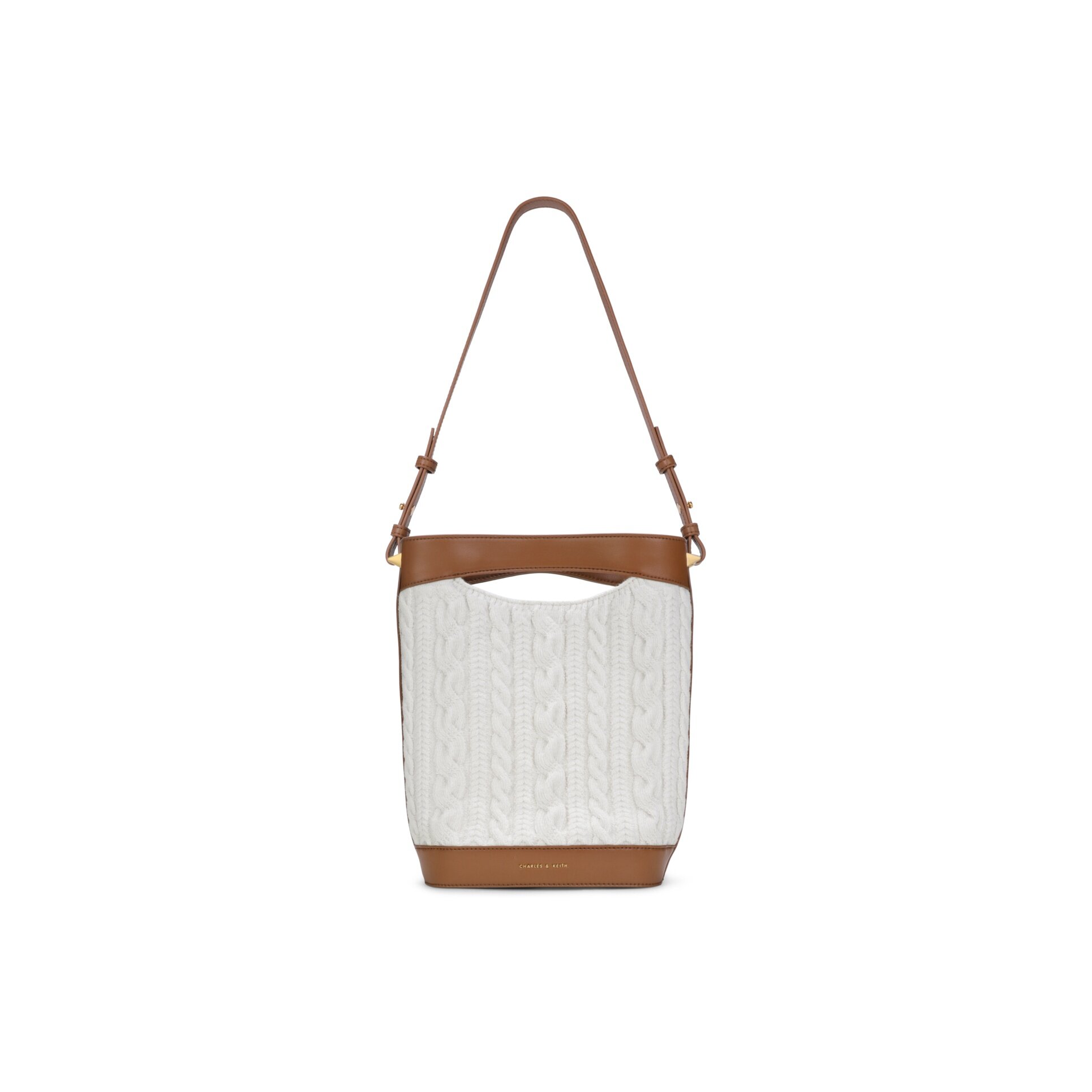 Сумка CHARLES & KEITH, фактура пэчворк — фото 1