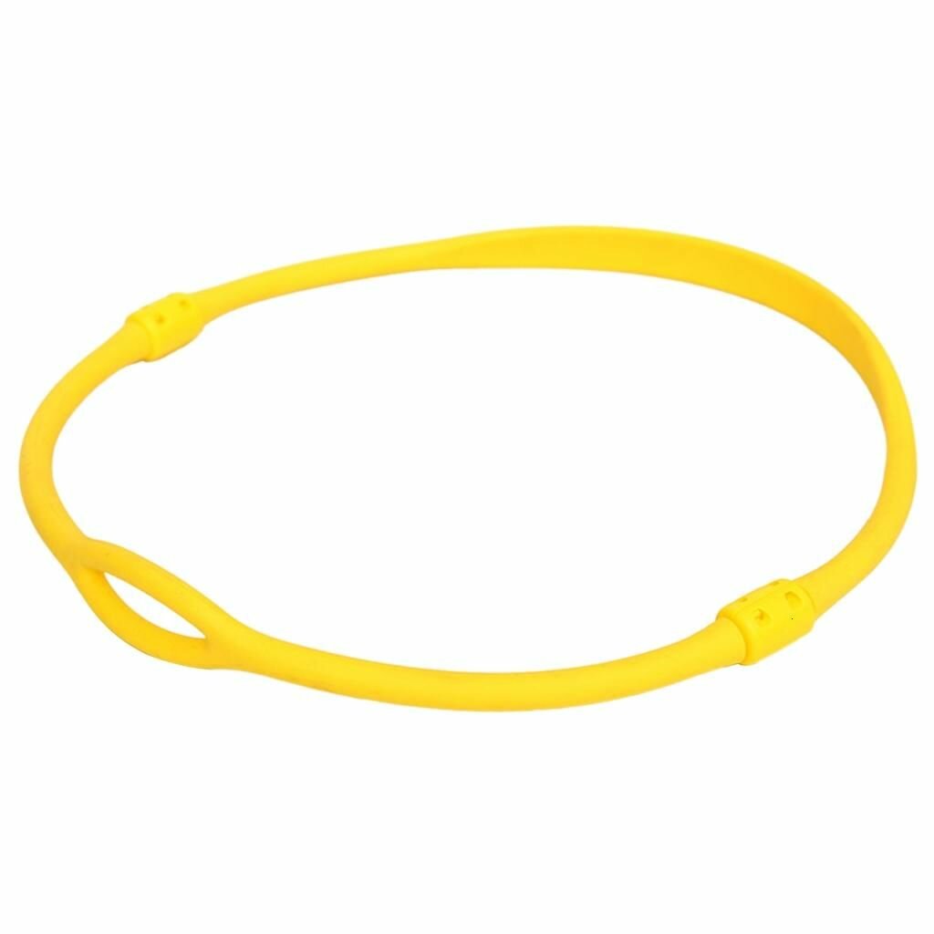 Гибкий аксессуар для дайвинга: ожерелье, кольца, держатель для загубника регулятора, силиконовый октопус, оборудование для снорклинга, 25 см желтого цвета