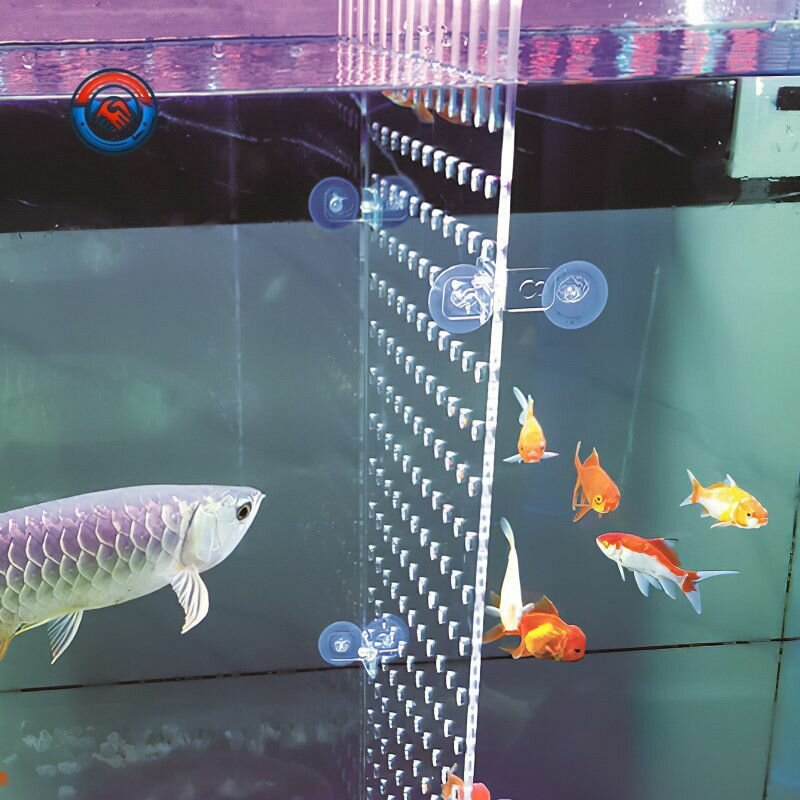 Прозрачная акриловая изоляционная пластина для аквариума, разделитель для разведения рыбок, защита от драк, простая установка, 30x25 см