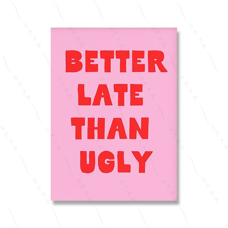 Абстрактные плакаты, набор из 1 штуки Picture 7, A4 21x30cm No Frame