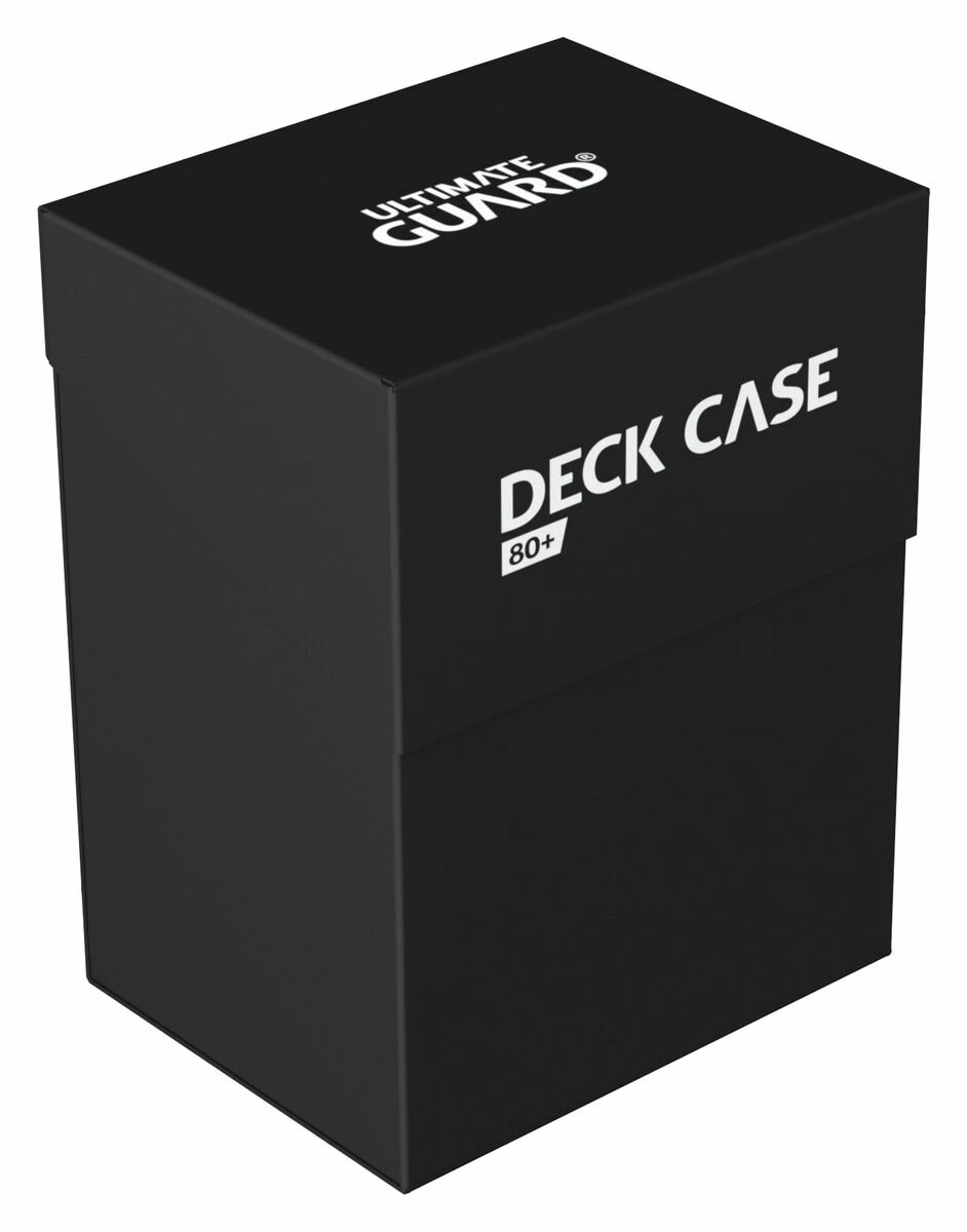 Коробочка для хранения карт Ultimate Guard - Deck Case 80+ Black