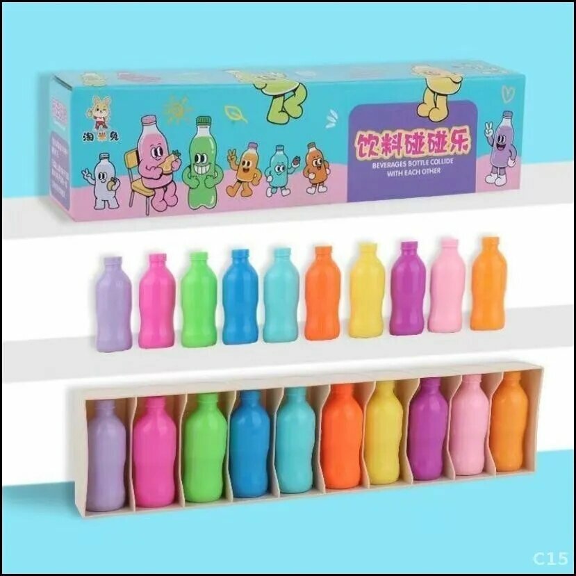 Семейная настольная игра для всей семьи на память и логику, детей, вечеринки и веселья челлендж с бутылками "Угадай бутылочки"