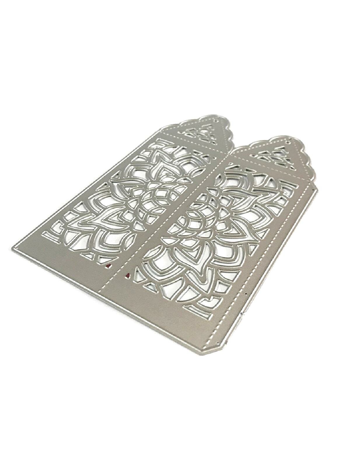 Полая коробка для фонарей Штампы для резки металла Трафарет для Скрапбукинга Альбом "Сделай сам" Гербовая бумага