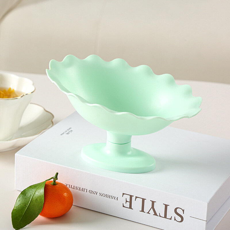 Поднос для фруктов, фруктовница, элитный поднос класса люкс, поднос на подставке, поднос для закусок для дома,