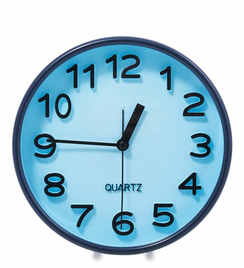 Часы настенные голубой A2191315