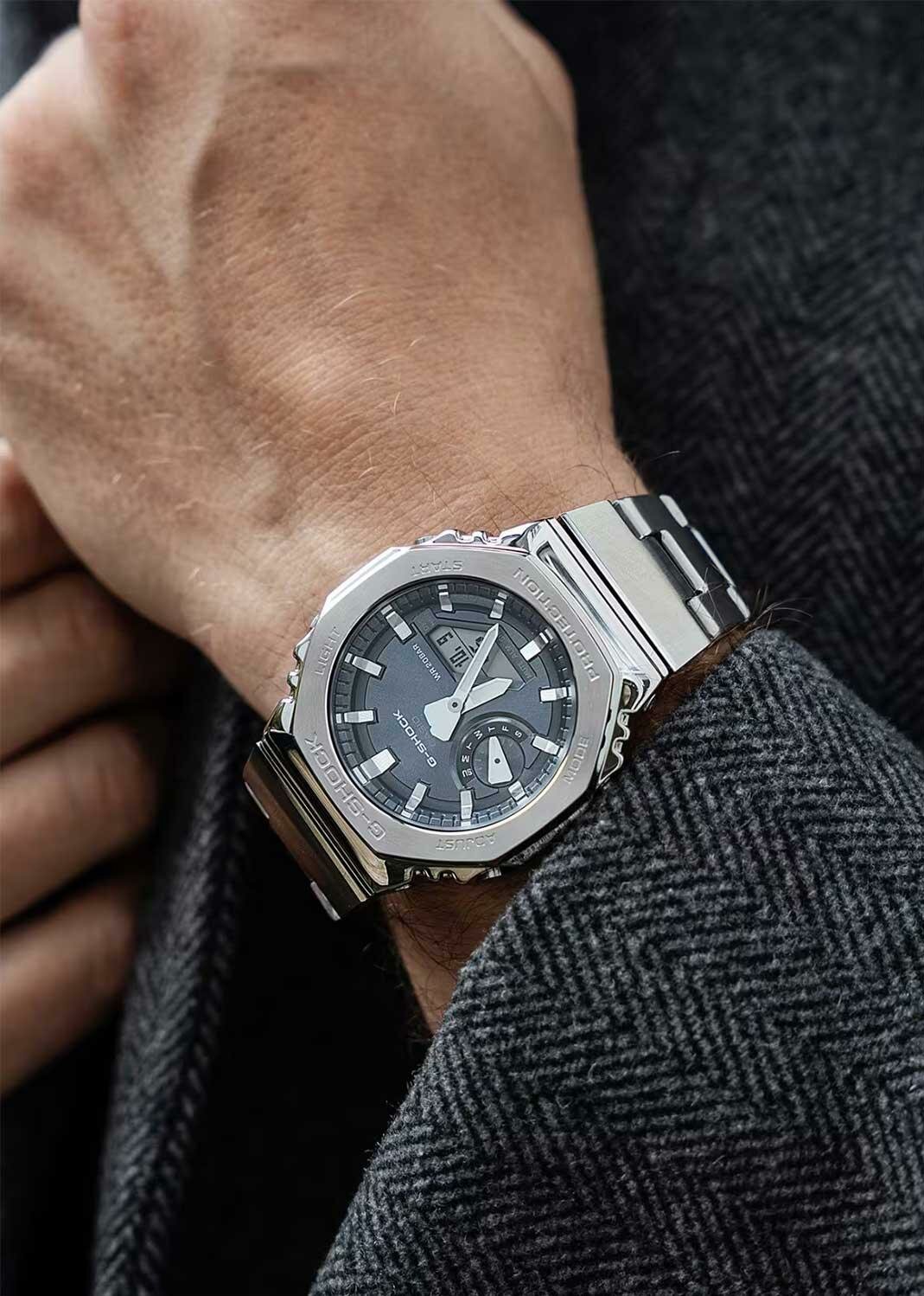 Наручные часы CASIO, серебряный — фото 1