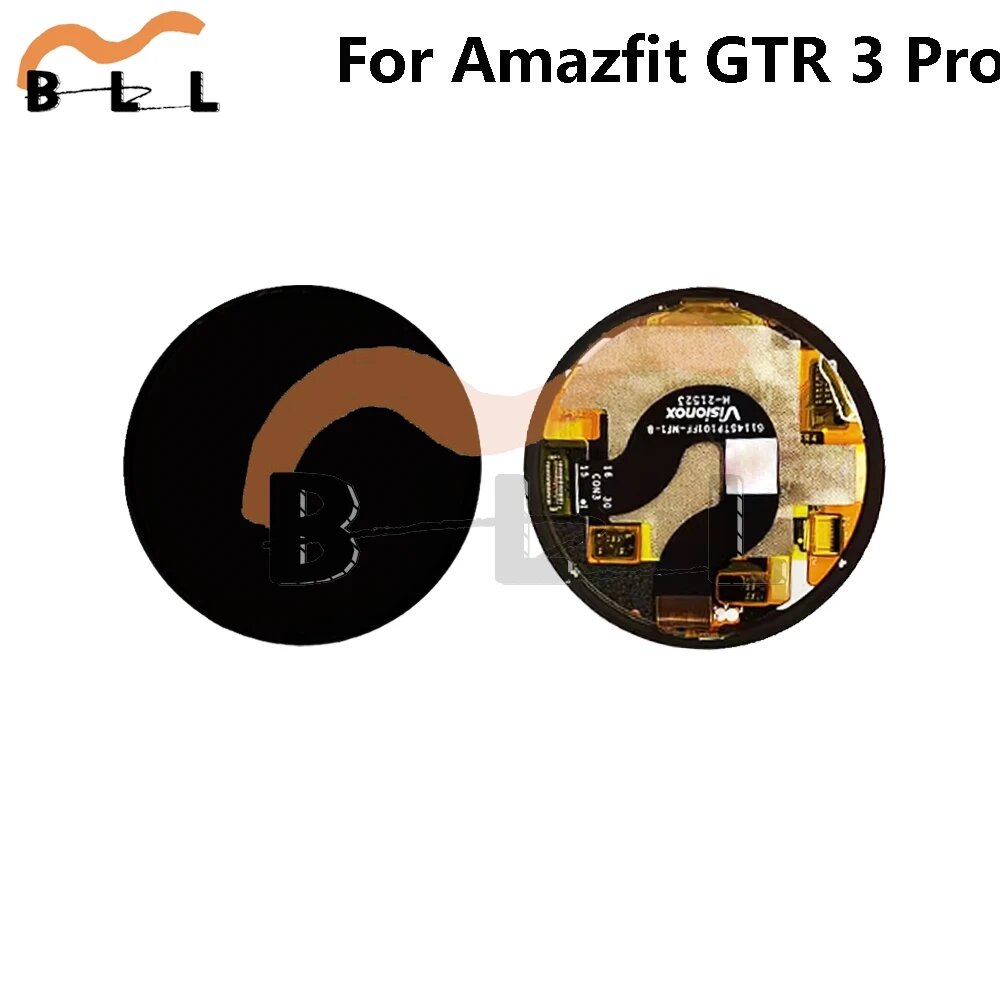 Для Amazfit GTR 3 Pro ЖК-дисплей, дигитайзер сенсорного экрана, передняя стеклянная панель, полная сборка, замена часов для Amazfit GTR3 Pro