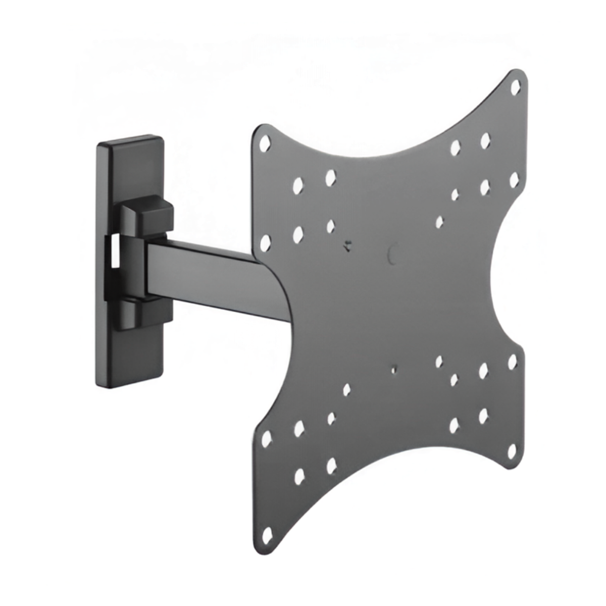 Кронштейн Ultramounts UM 876 черный, для ЖК-ТВ и мониторов 17-42" весом до 20 кг, наклон, поворот.