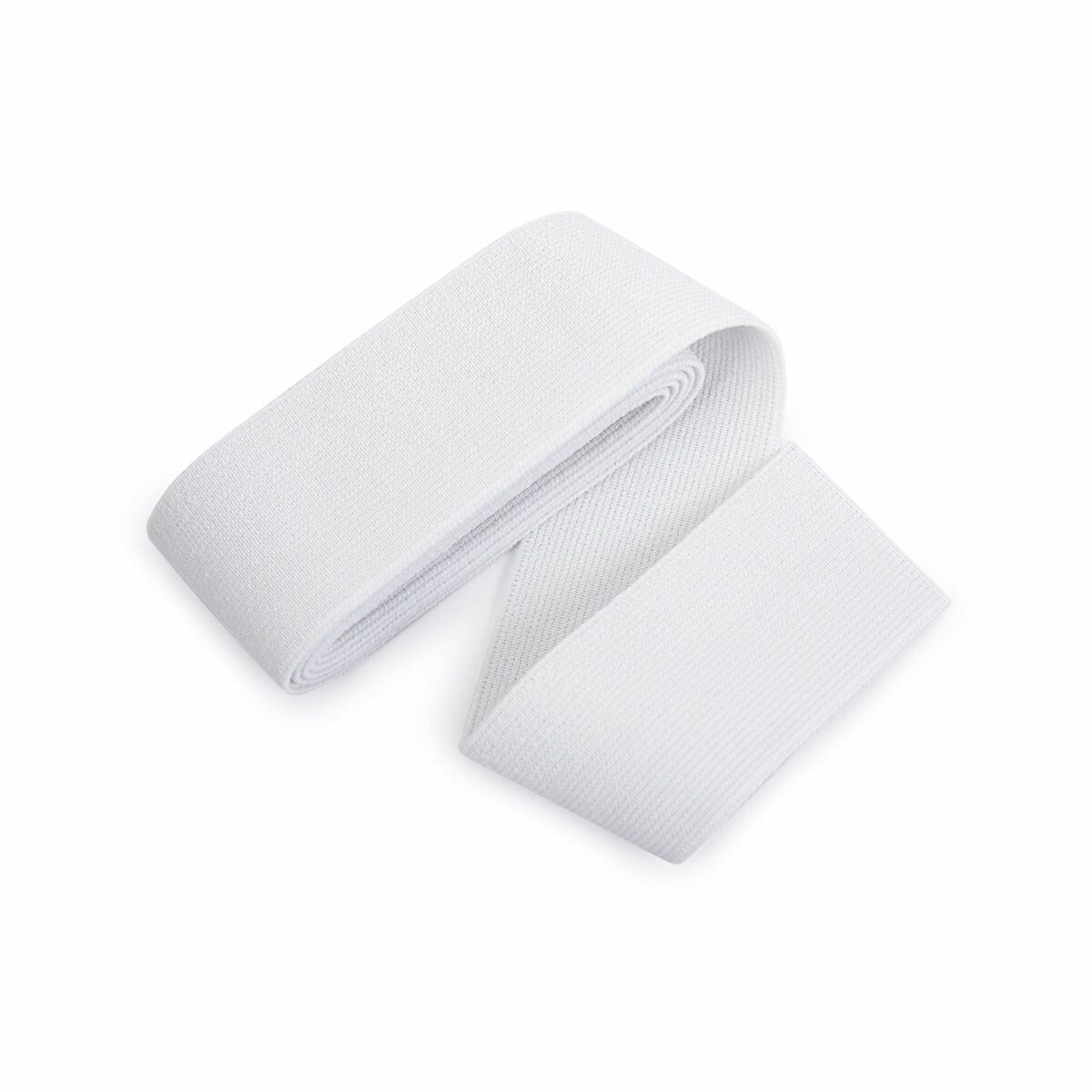 Эластичная Беларусь 40 мм 2 мм 8с695 Б фасовка 1 м тканая белый