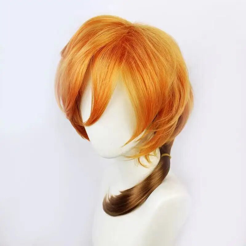 Косплей костюм Накахара Чуя wow chan L, A1 Cosplay Wig