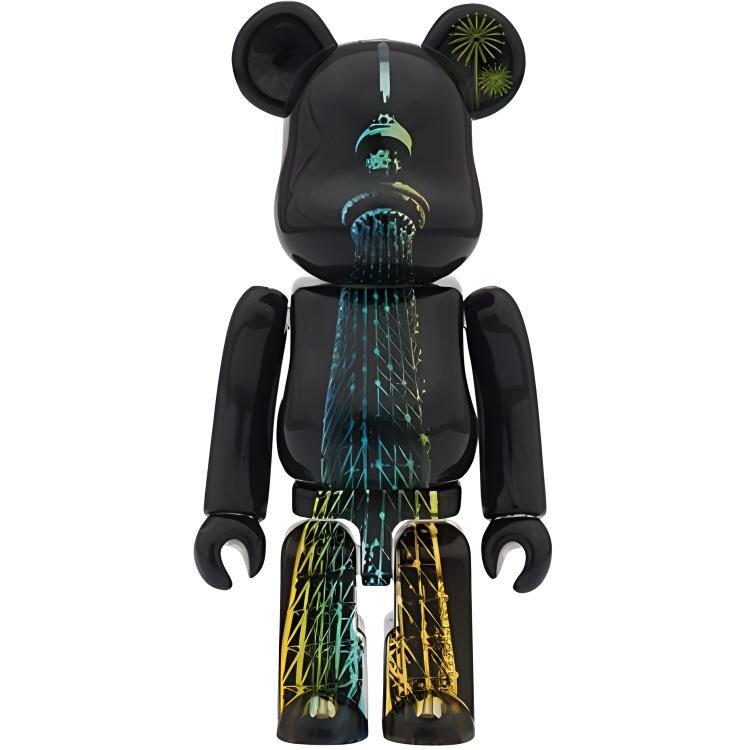 BE@RBRICK унисекс Sky Tree Light Up Version Tokyo, Suifeng 100% блистерная упаковка