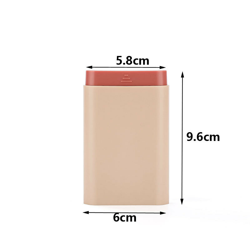 Портативная дорожная коробка для хранения витаминов на семь дней, герметичная влагозащитная коробка с отделениями для кросс-граничного использования