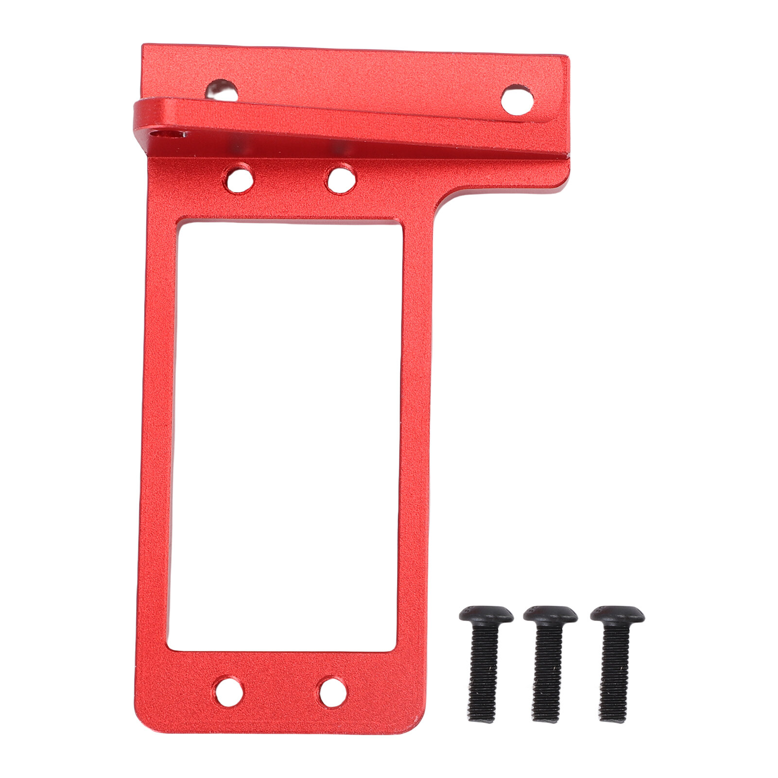 Кронштейн крепления сервопривода заднего колеса для радиоуправляемой машины VP Capra F9 Portal Axle 1/10, изготовленный из алюминиевого сплава, красный.