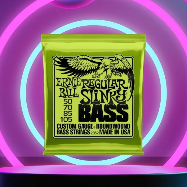 Струны для бас-гитары Ernie Ball 2832, 50-105