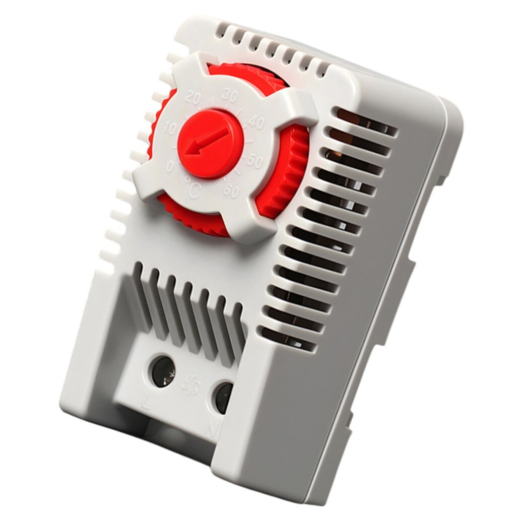 Точный регулятор температуры шкафа С регулировкой 0-60 ℃ с креплением на DIN-рейку Подходит для безопасной и надежной работы