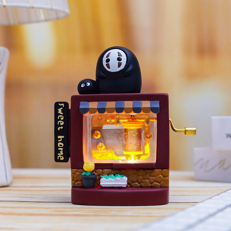 Креативный новый продукт Moshanghuakai, музыкальная шкатулка с ручным приводом, древний стиль, национальный тренд, игрушка на день рождения, изысканный маленький подарок, одноштучный дропшиппинг