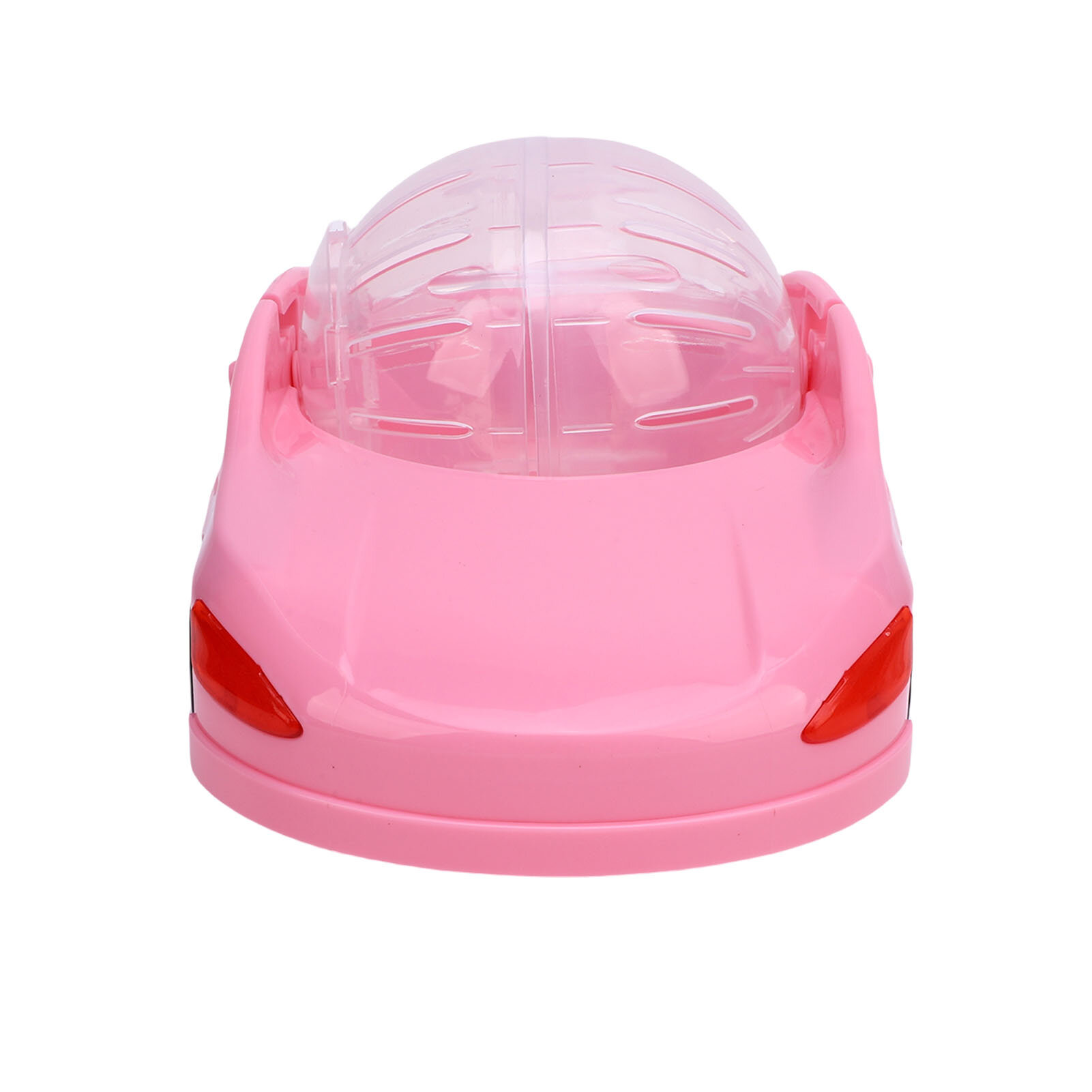 Мячик для упражнений для хомяка, спортивная машинка, пластиковая плавно вращающаяся игрушка для бега, розовый