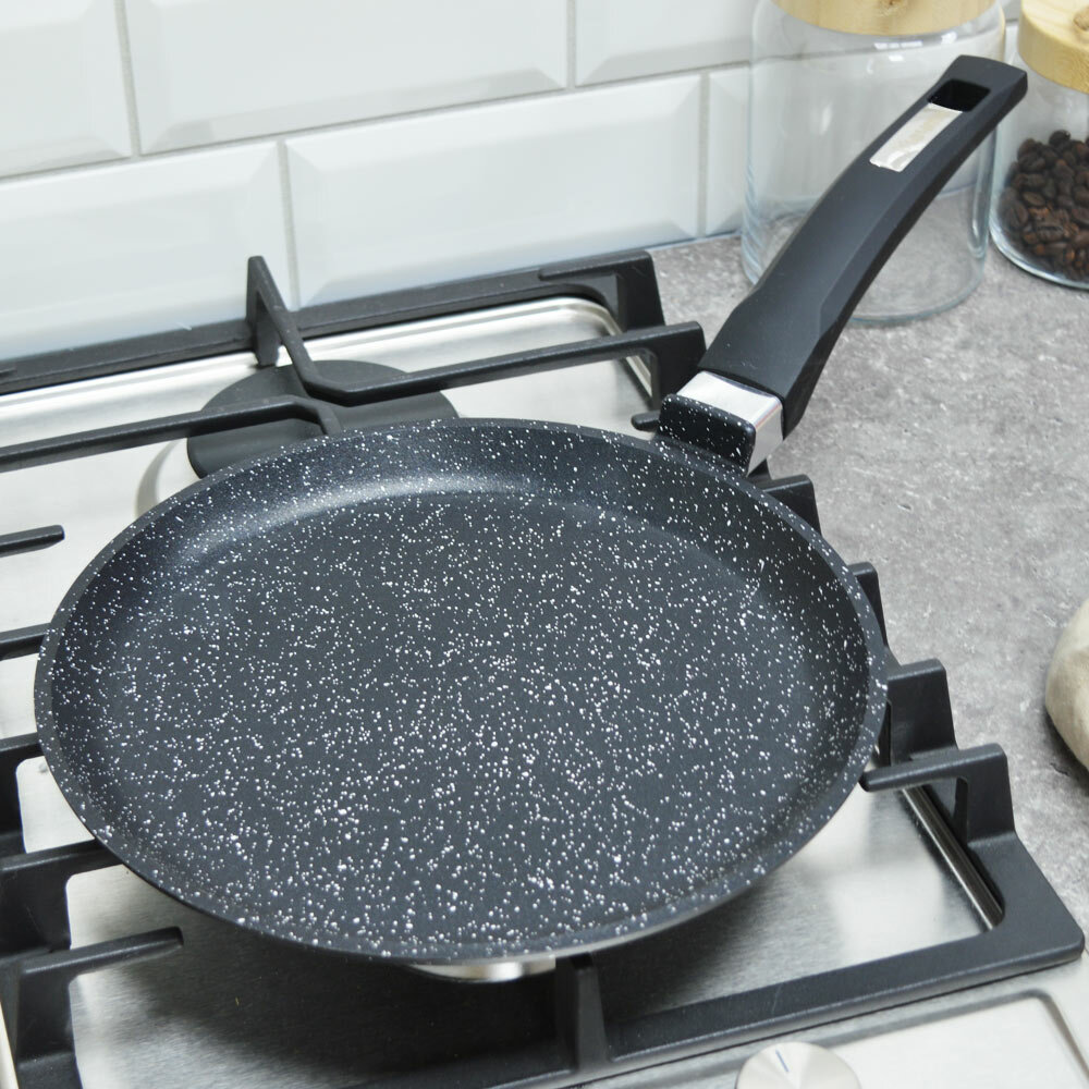 Блинница 24см Гранит black Induction Pro