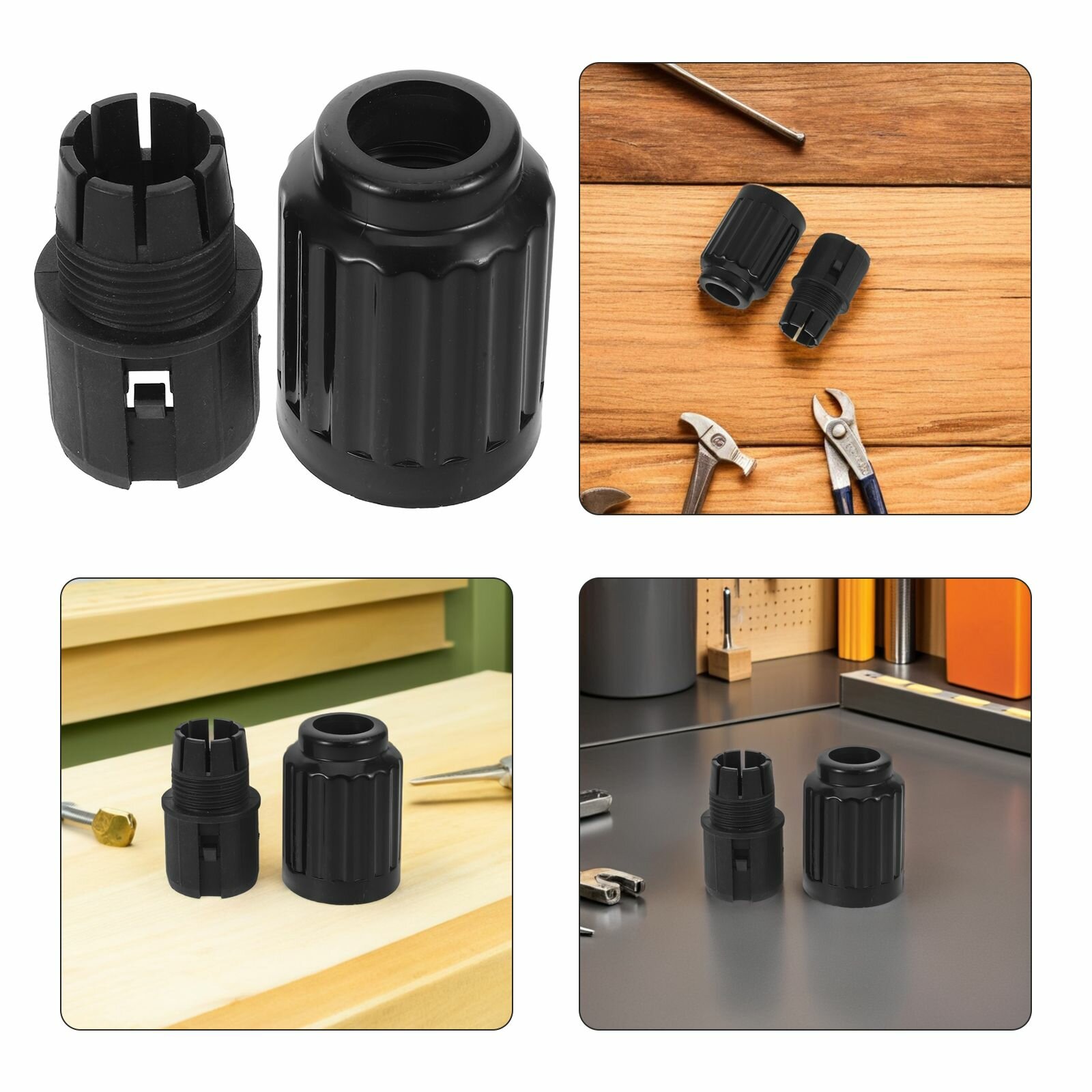 Гайка фиксатора подъёмной стойки вентилятора из пластика, быстрая установка для домашнего использования