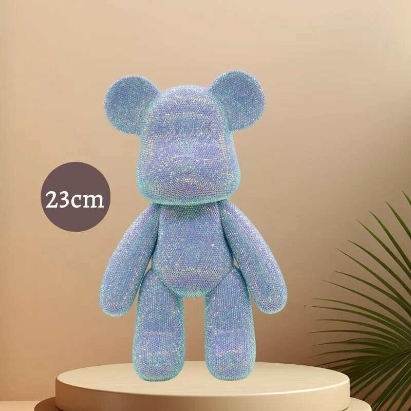 Набор для творчества Bearbrick алмазная мозаика 23 см, подарок своими руками для детей, для взрослых