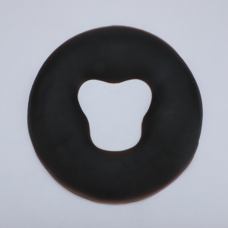 Силиконовая подушка для салона красоты, утолщенная латексная подушка для лица, подушка для массажа, подушка для лица, подушка с отверстием, не скользящая