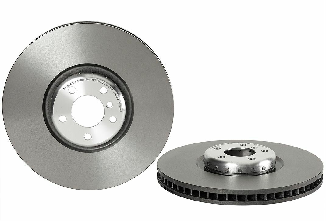 Диск тормозной вентилируемый передний BREMBO (09. D900.13) Prime Composite