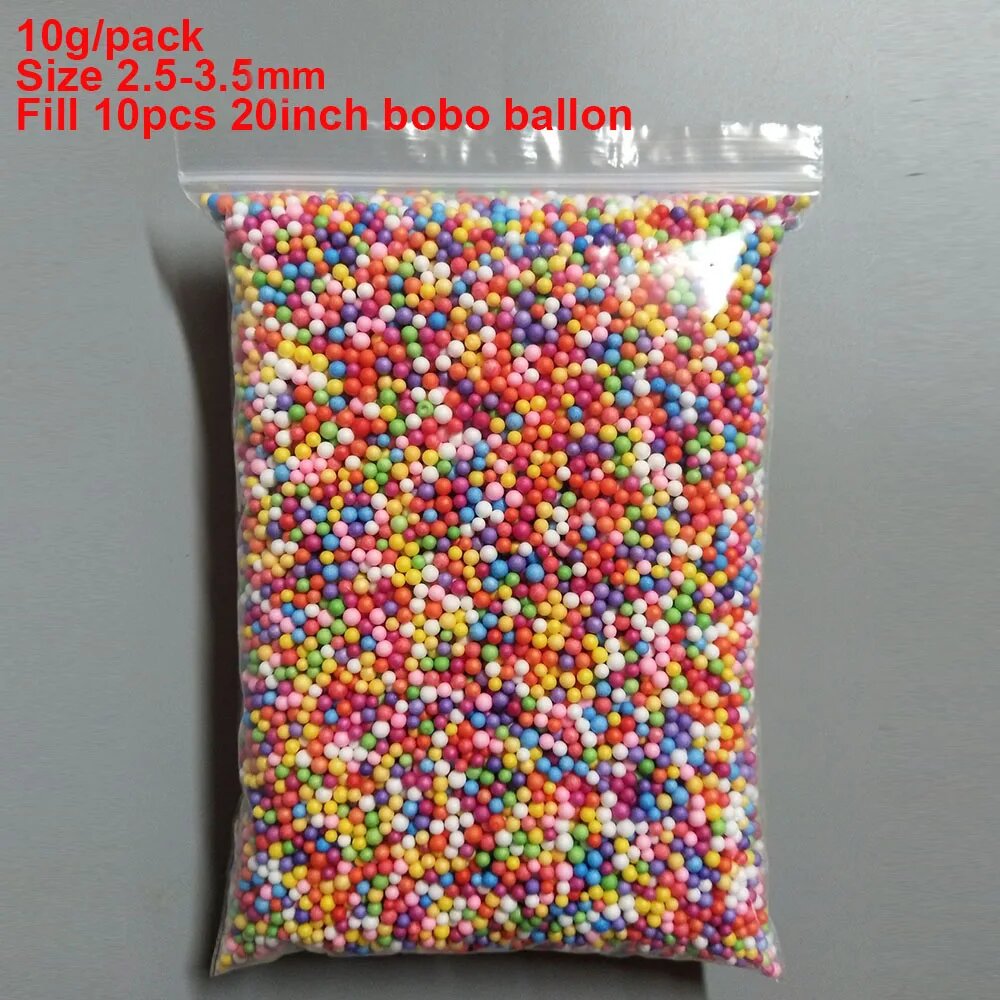 Пенопластовые бусины Bobo 2.5-3 мм 10г 2
