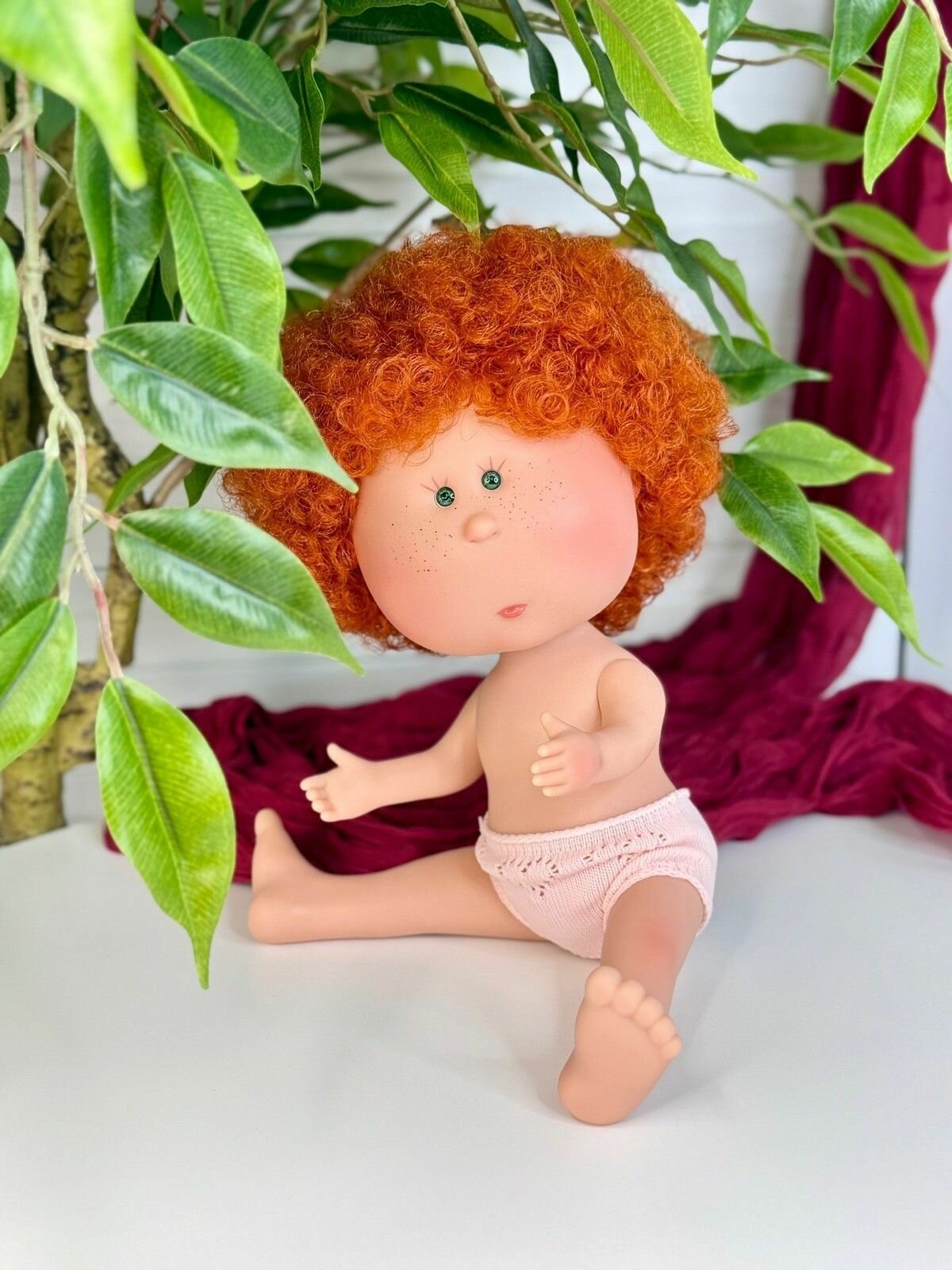Кукла для девочки виниловая 30 см Мио без одежды