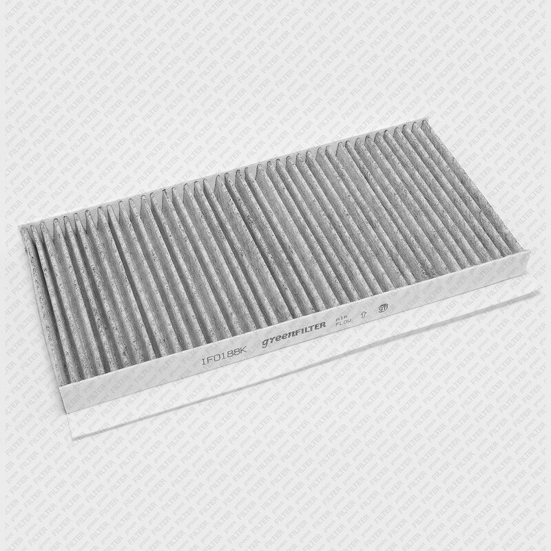 Фильтр салона GREEN FILTER Угольный MERCEDES W169, W245 04-> (IF0188K)