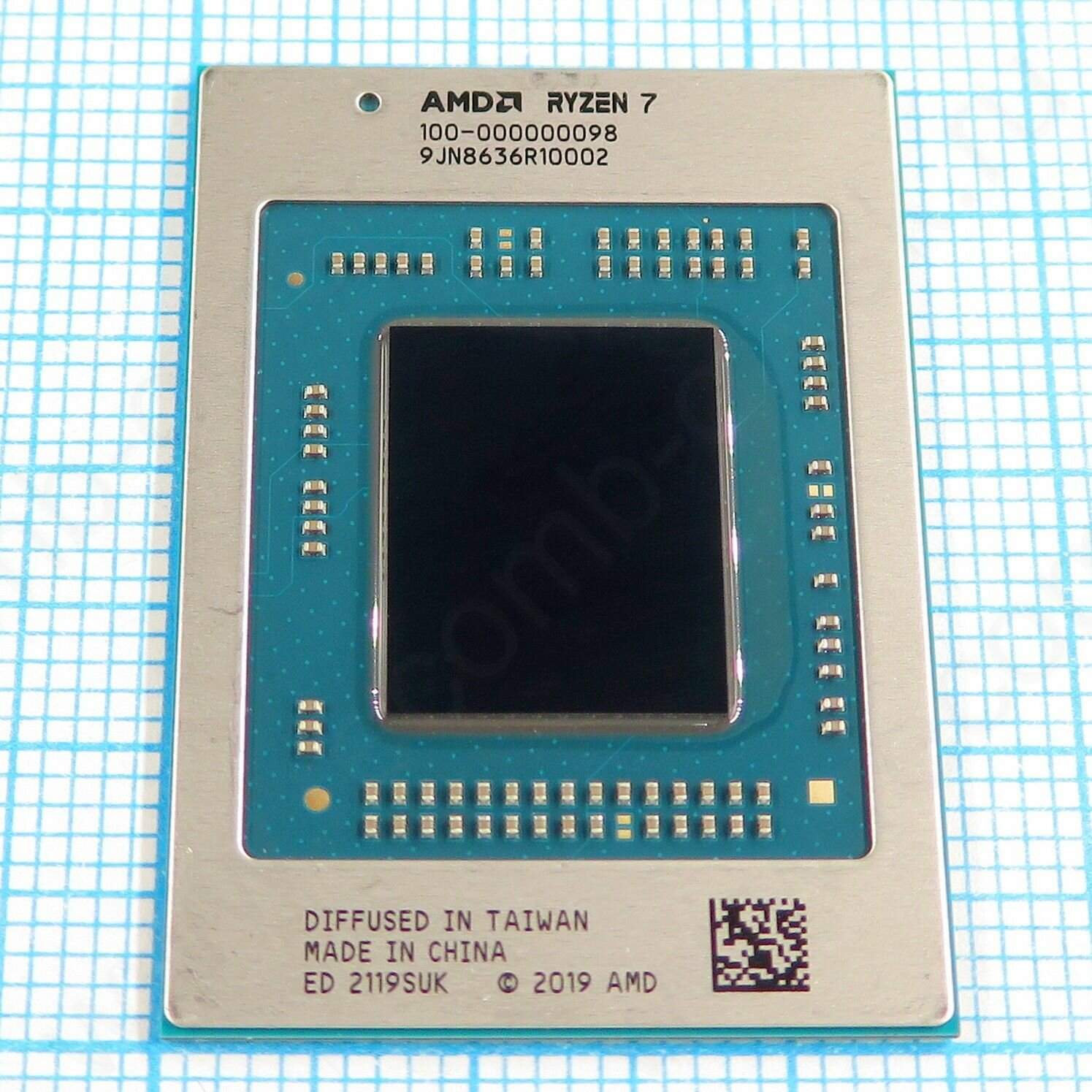 100-000000098 Ryzen 7 Mobile 4800H BGA1140 (FP6) - процессор для ноутбука