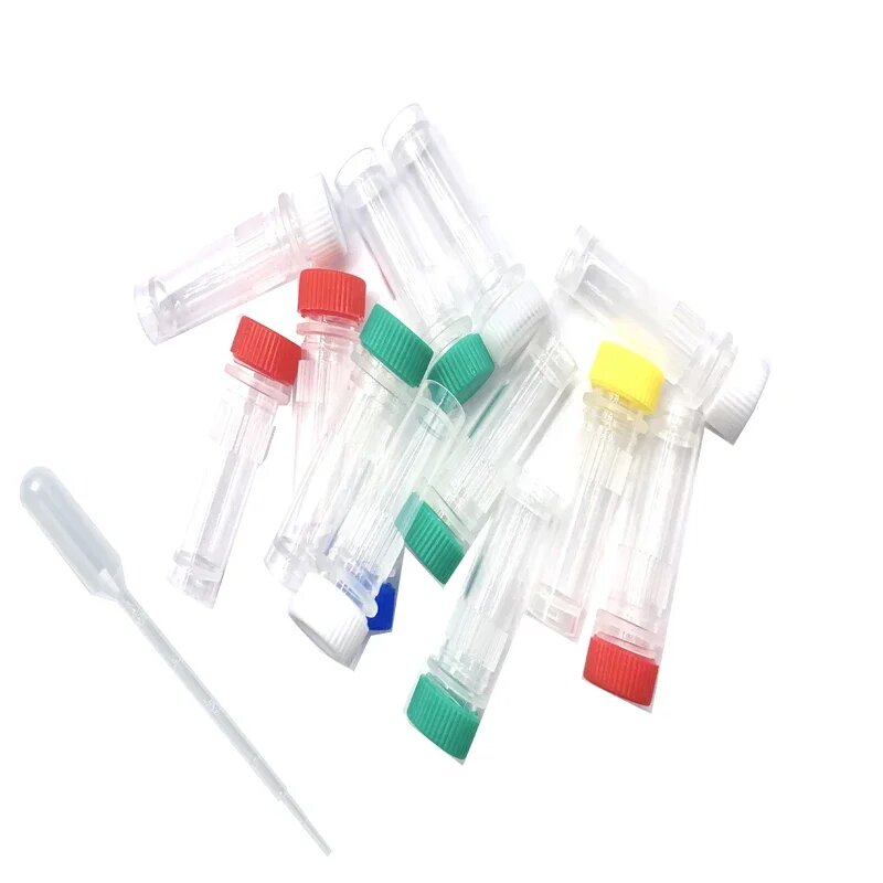 Пластиковые пробирки 10/25 шт. 5ml 25Pcs, Mix set