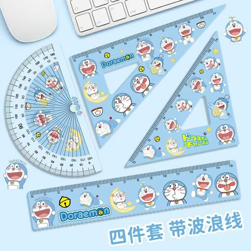 Набор линеек Princess Please Study, высококачественные линейки для студентов, полный набор, треугольная линейка