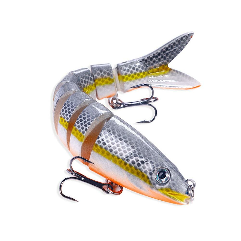 Многосекционная бионическая приманка fish road sub-bait 13.4 см