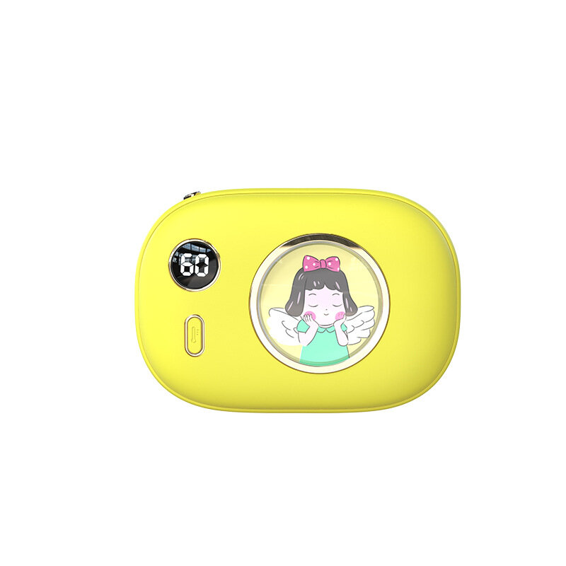 Новый цифровой дисплей грелка для рук Power Bank 2-в-1 портативная мини USB зарядка, подарок в виде грелки для рук, оптовая продажа