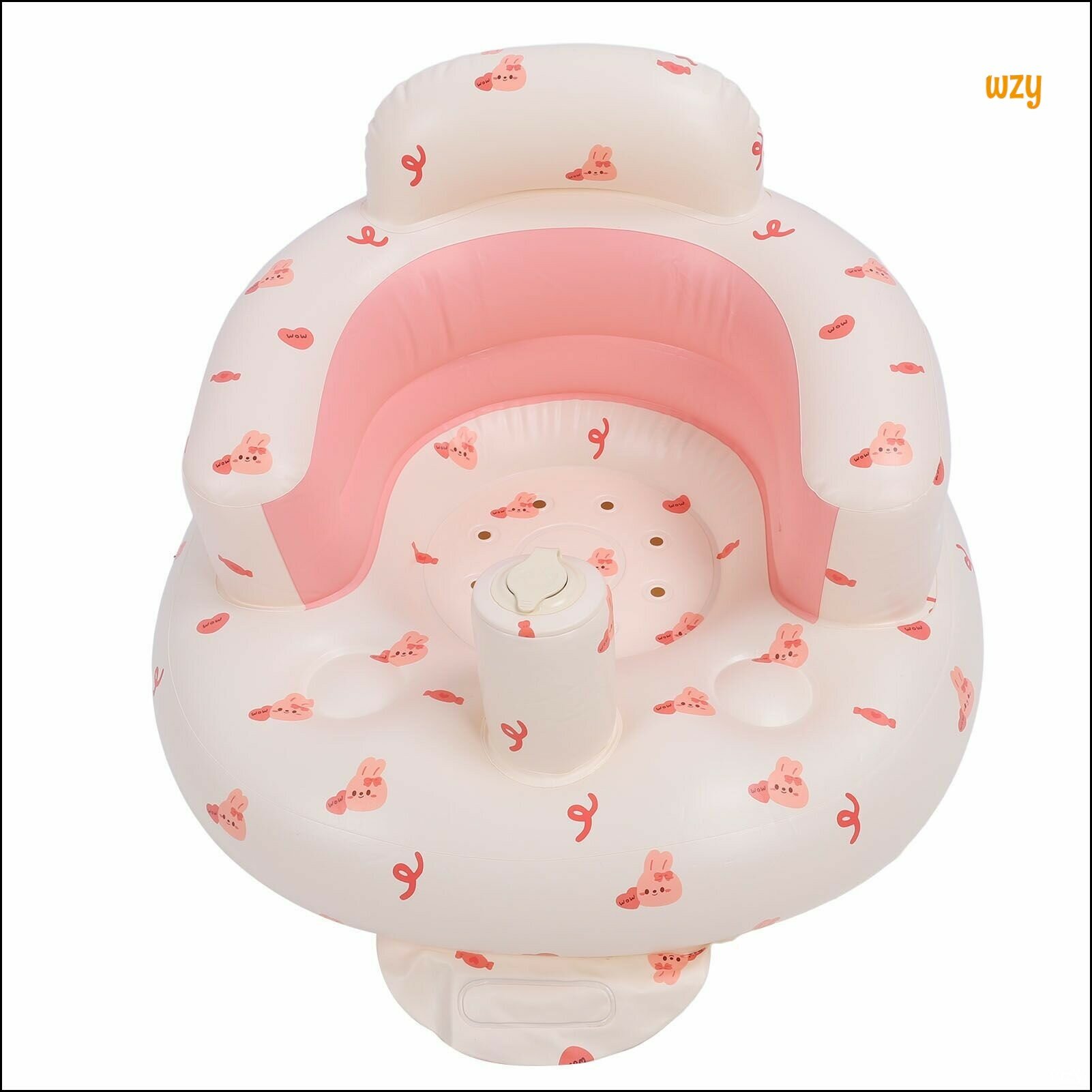 Стул детский "Кролик", экологичный, ПВХ, надувной, с рисунком, 3-12 месяцев