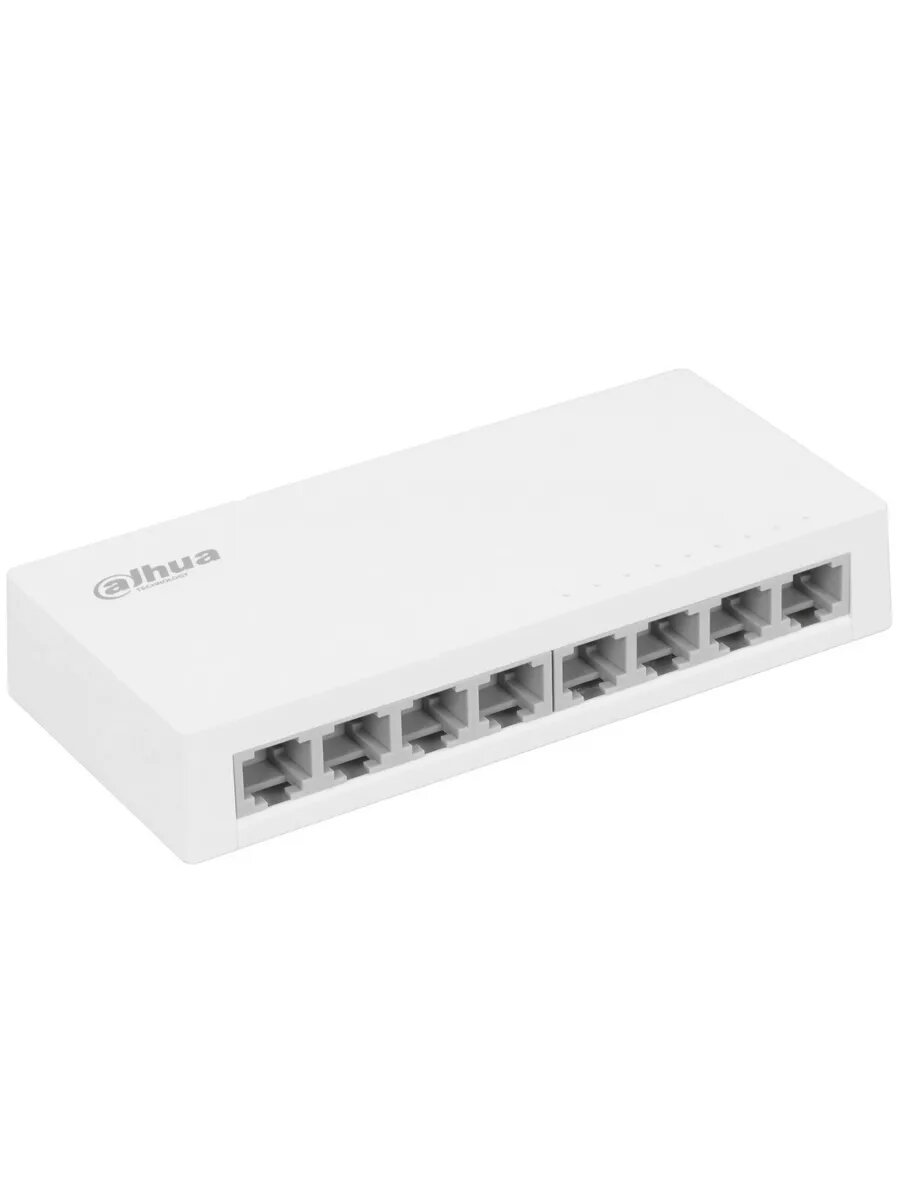 Коммутатор DH-SF1008L 8-портовый неуправляемый 8x10/100