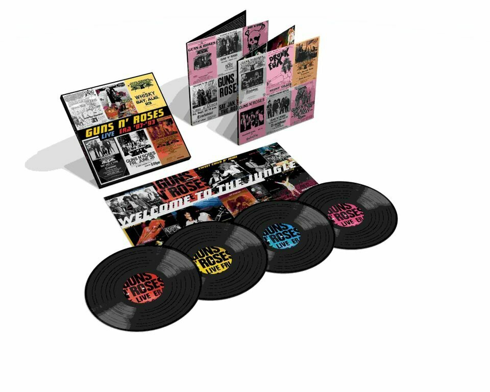 Guns N' Roses - Live Era '87 - '93 4-LP Box-Set